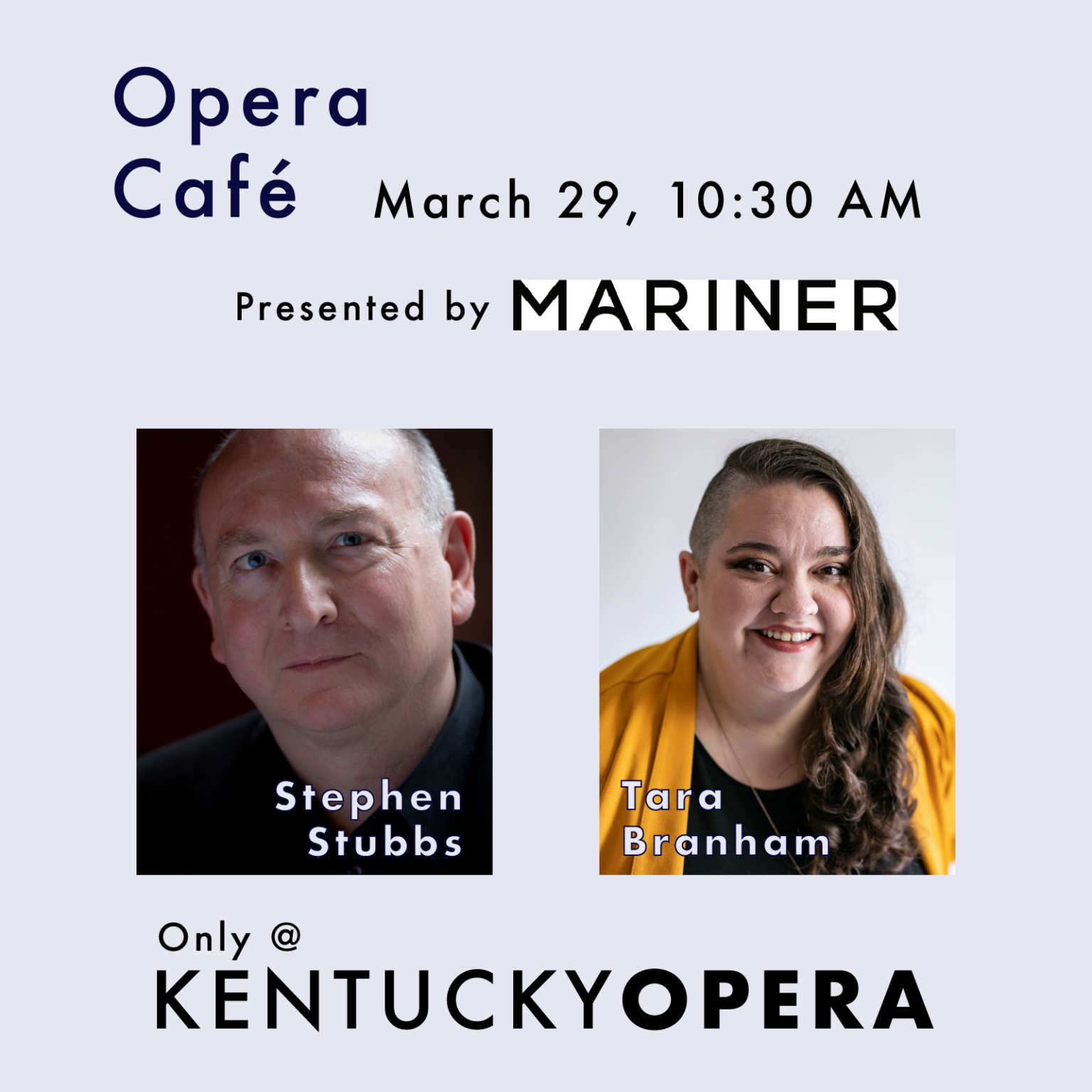 Opera Café: Pygmalion (Subscriber & Donor Event) - Kentucky Opera